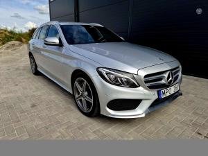 Grey Mercedes-Benz c-220 2018 in Kaunas, with an engine capacity of 2.14 L and mileage of 345 thousand km for 12600 €, photo 6 on AUTOMOTO.COM.LV