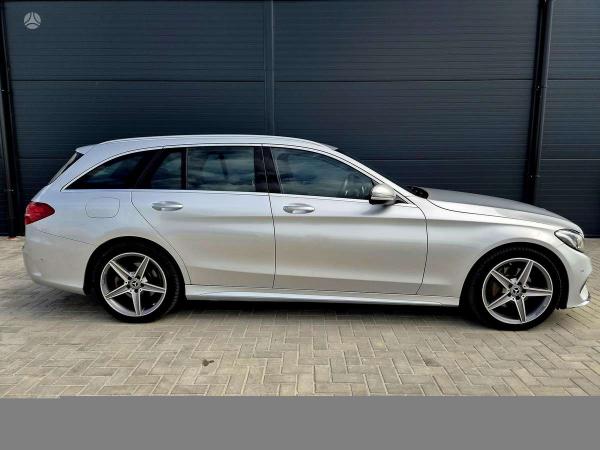 Grey Mercedes-Benz c-220 2018 in Kaunas, with an engine capacity of 2.14 L and mileage of 345 thousand km for 12600 €, photo 7 on AUTOMOTO.COM.LV