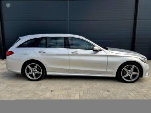 Grey Mercedes-Benz c-220 2018 in Kaunas, with an engine capacity of 2.14 L and mileage of 345 thousand km for 12600 €, photo 8 on AUTOMOTO.COM.LV