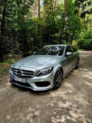 Grey Mercedes-Benz c-220 2018 in Kaunas, with an engine capacity of 2.14 L and mileage of 345 thousand km for 12600 €, photo 10 on AUTOMOTO.COM.LV