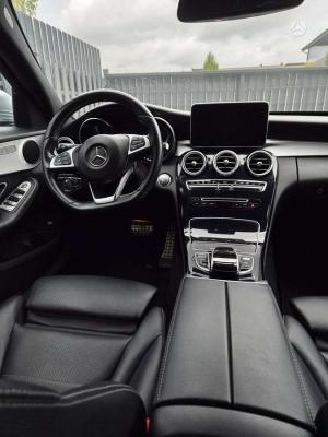 Grey Mercedes-Benz c-220 2018 in Kaunas, with an engine capacity of 2.14 L and mileage of 345 thousand km for 12600 €, photo 12 on AUTOMOTO.COM.LV