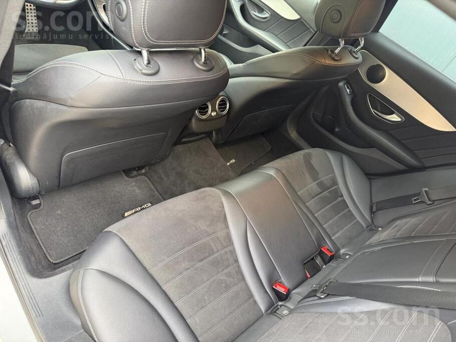 Grey Mercedes-Benz c-220 2018 in Rezekne, with an engine capacity of 2.00 L and mileage of 267 thousand km for 14790 €, photo 9 on AUTOMOTO.COM.LV