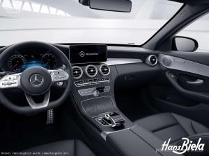 Grey Mercedes-Benz c-220 2019 in Kaunas, with an engine capacity of 2.00 L and mileage of 89 thousand km for 32649 €, photo 7 on AUTOMOTO.COM.LV
