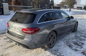 Grey Mercedes-Benz c-220 2019 in Vilnius, with an engine capacity of 2.14 L and mileage of 209 thousand km for 15700 €, photo 6 on AUTOMOTO.COM.LV