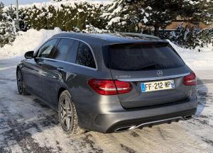 Grey Mercedes-Benz c-220 2019 in Vilnius, with an engine capacity of 2.14 L and mileage of 209 thousand km for 15700 €, photo 8 on AUTOMOTO.COM.LV