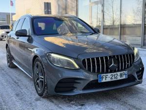 Grey Mercedes-Benz c-220 2019 in Vilnius, with an engine capacity of 1.95 L and mileage of 210 thousand km for 16500 €, photo 5 on AUTOMOTO.COM.LV