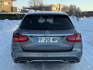Grey Mercedes-Benz c-220 2019 in Vilnius, with an engine capacity of 1.95 L and mileage of 210 thousand km for 16500 €, photo 8 on AUTOMOTO.COM.LV