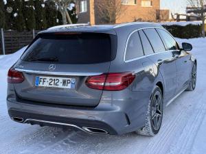 Grey Mercedes-Benz c-220 2019 in Vilnius, with an engine capacity of 1.95 L and mileage of 210 thousand km for 16500 €, photo 12 on AUTOMOTO.COM.LV