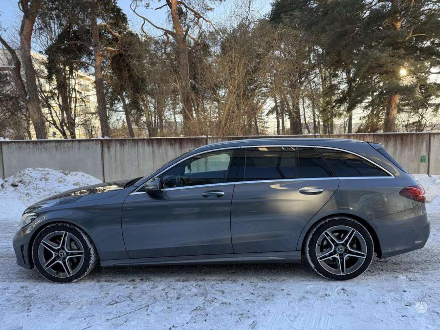 Grey Mercedes-Benz c-220 2019 in Vilnius, with an engine capacity of 1.95 L and mileage of 210 thousand km for 16500 €, photo 13 on AUTOMOTO.COM.LV