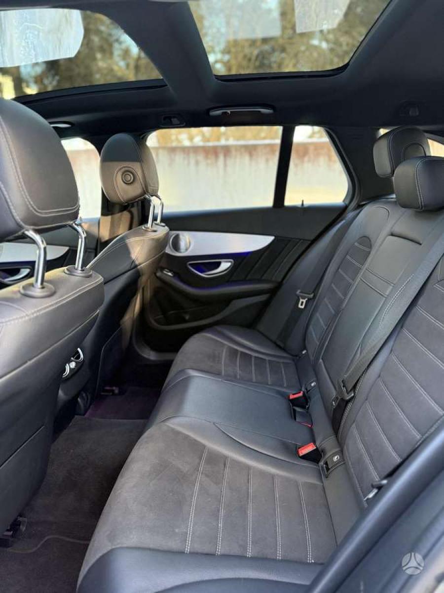 Grey Mercedes-Benz c-220 2019 in Vilnius, with an engine capacity of 1.95 L and mileage of 210 thousand km for 16500 €, photo 22 on AUTOMOTO.COM.LV