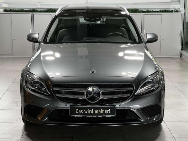 Grey Mercedes-Benz c-220 2020 in Kaunas, with an engine capacity of 2.00 L and mileage of 80 thousand km for 32628 €, photo 6 on AUTOMOTO.COM.LV