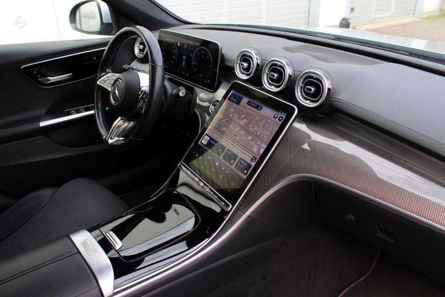 Grey Mercedes-Benz c-220 2021 in Klaipeda, with an engine capacity of 2.00 L and mileage of 165 thousand km for 16000 €, photo 13 on AUTOMOTO.COM.LV