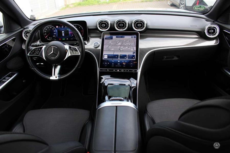 Grey Mercedes-Benz c-220 2021 in Klaipeda, with an engine capacity of 2.00 L and mileage of 165 thousand km for 16000 €, photo 16 on AUTOMOTO.COM.LV