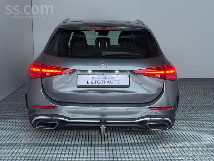 Grey Mercedes-Benz c-220 2022 in Riga, with an engine capacity of 2.00 L and mileage of 102 thousand km for 34900 €, photo 5 on AUTOMOTO.COM.LV