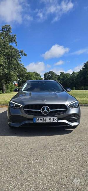 Grey Mercedes-Benz c-220 2022 in Klaipeda, with an engine capacity of 2.00 L and mileage of 76 thousand km for 28650 €, photo  on AUTOMOTO.COM.LV