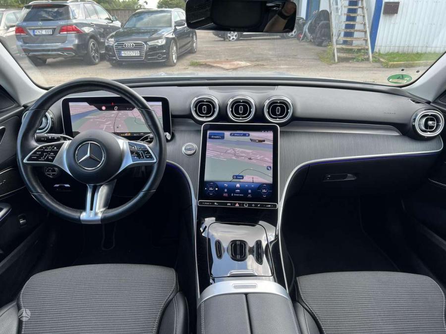 Pelēks Mercedes-Benz c-220 2023 Kauņa, ar dzinēja tilpumu 1.99 L un nobraukumu 117 tūkst. km par 17400 €, foto 19 vietnē AUTOMOTO.COM.LV
