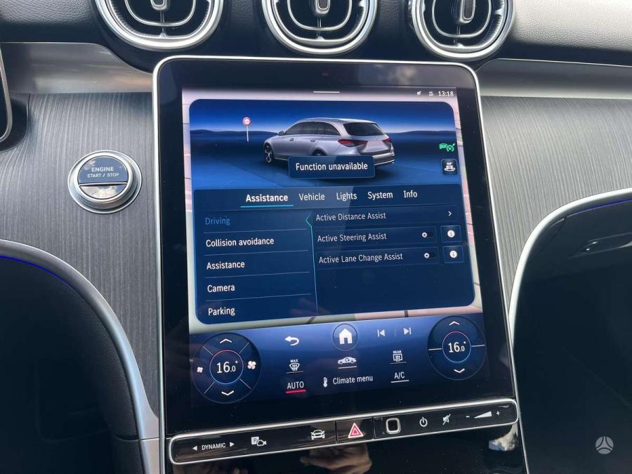 Pelēks Mercedes-Benz c-220 2023 Kauņa, ar dzinēja tilpumu 1.99 L un nobraukumu 117 tūkst. km par 17400 €, foto 25 vietnē AUTOMOTO.COM.LV