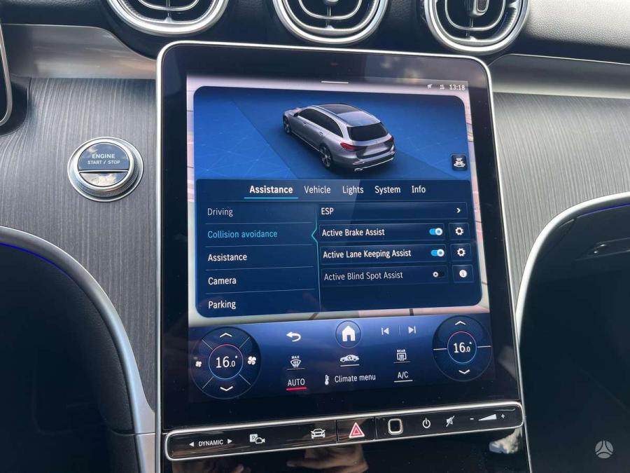 Pelēks Mercedes-Benz c-220 2023 Kauņa, ar dzinēja tilpumu 1.99 L un nobraukumu 117 tūkst. km par 17400 €, foto 26 vietnē AUTOMOTO.COM.LV