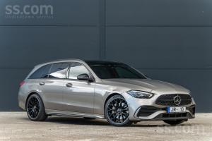 Pelēks Mercedes-Benz c-220 2023 Rīga, ar dzinēja tilpumu 2.00 L un nobraukumu 205 tūkst. km par 27500 €, foto  vietnē AUTOMOTO.COM.LV