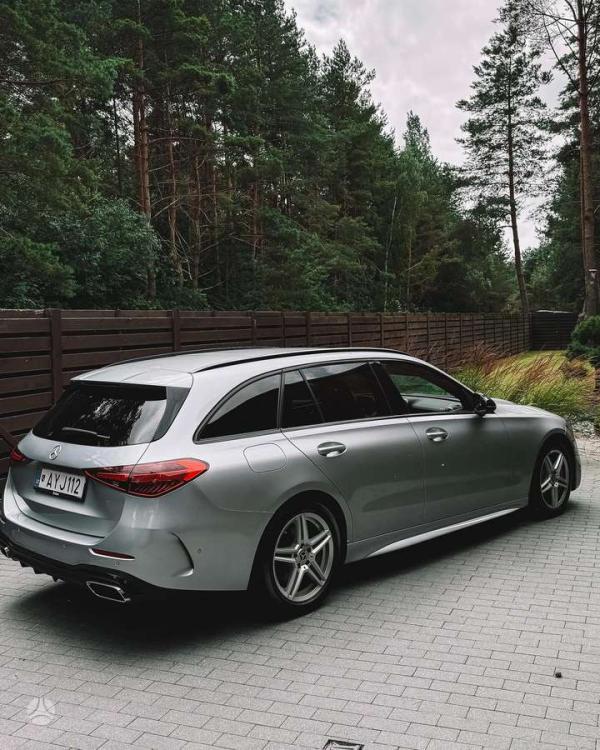 Grey Mercedes-Benz c-220 2024 in Klaipeda, with an engine capacity of 2.20 L and mileage of 66 thousand km for 32999 €, photo 2 on AUTOMOTO.COM.LV