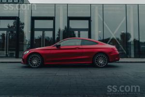 Red Mercedes-Benz c-220 2017 in Riga, with an engine capacity of 2.20 L and mileage of 84 thousand km for 24500 €, photo 3 on AUTOMOTO.COM.LV