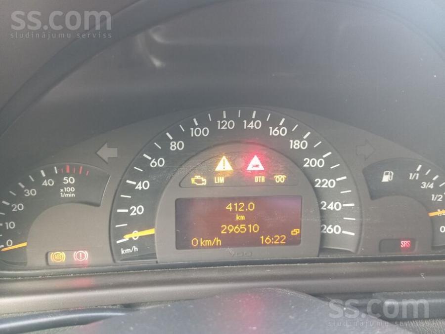 Mercedes-Benz c-220 2003 Talsi, ar dzinēja tilpumu 2.20 L un nobraukumu 296 tūkst. km par 2150 €, foto 5 vietnē AUTOMOTO.COM.LV