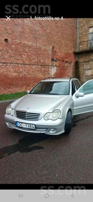 Mercedes-Benz c-220 2004 in Ogre, with an engine capacity of 2.20 L and mileage of 310 thousand km for 1300 €, photo  on AUTOMOTO.COM.LV