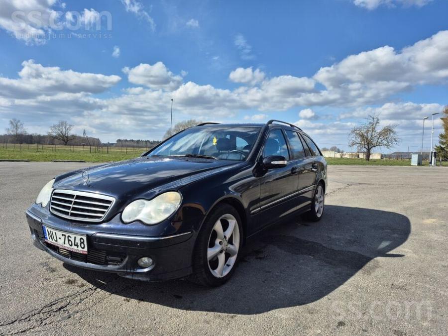 Мерседес Ц 220 2005 в Елгава, объемом двигателя 2.20 л и пробегом 345 тыс. км за 1800 €, фото 6 на AUTOMOTO.COM.LV
