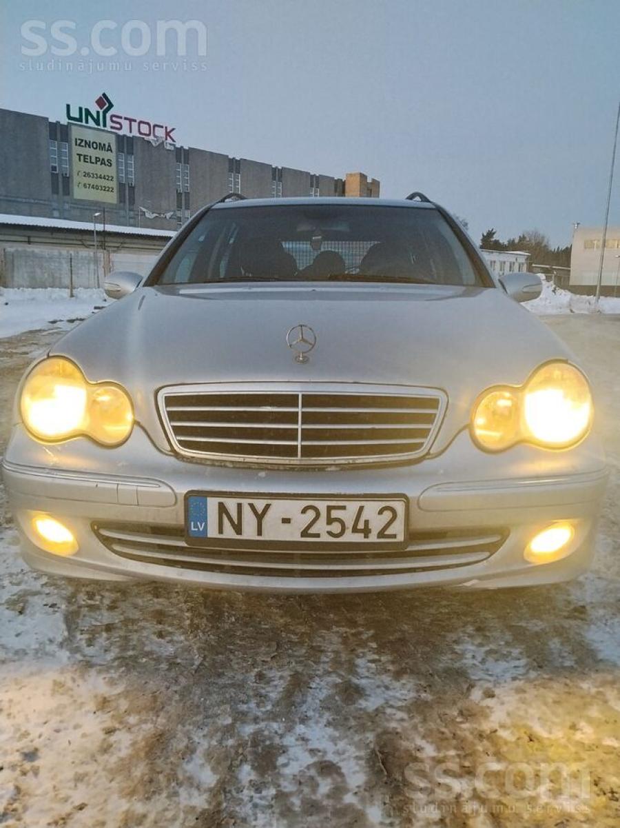 Mercedes-Benz c-220 2006 in Riga, with an engine capacity of 2.20 L and mileage of 0 thousand km for 2100 €, photo 1 on AUTOMOTO.COM.LV