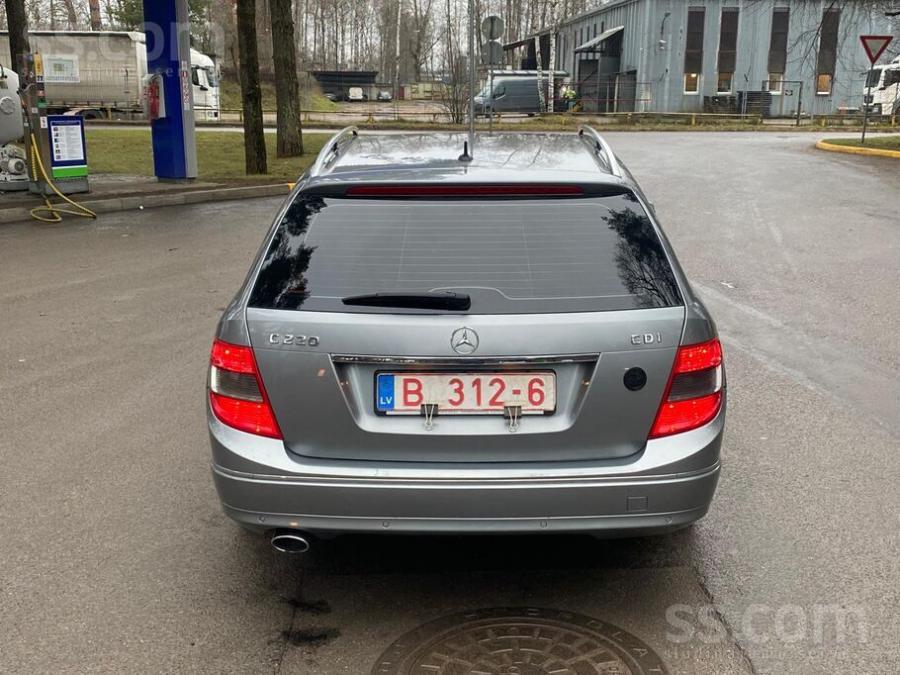 Mercedes-Benz c-220 2008 in Riga, with an engine capacity of 2.20 L and mileage of 0 thousand km for 4599 €, photo 4 on AUTOMOTO.COM.LV