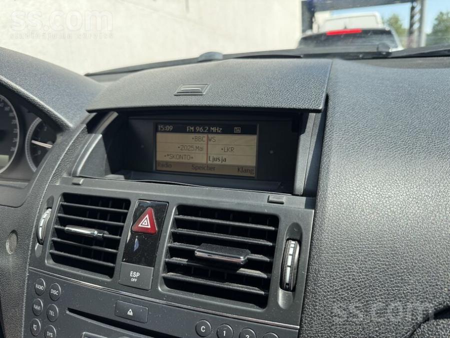Mercedes-Benz c-220 2008 Rīga, ar dzinēja tilpumu 2.20 L un nobraukumu 311 tūkst. km par 2790 €, foto 12 vietnē AUTOMOTO.COM.LV