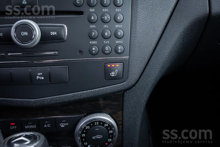 Мерседес Ц 220 2009 в Тукумс, объемом двигателя 2.20 л и пробегом 292 тыс. км за 6900 €, фото 23 на AUTOMOTO.COM.LV
