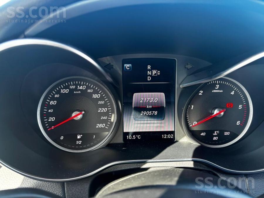 Мерседес Ц 220 2014 в Елгава, объемом двигателя 2.20 л и пробегом 291 тыс. км за 9800 €, фото 15 на AUTOMOTO.COM.LV