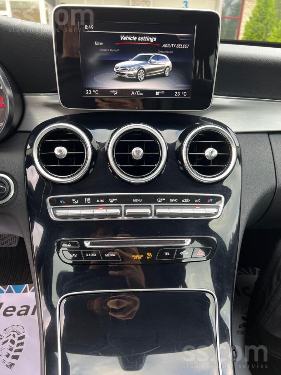Mercedes-Benz c-220 2015 Rīga, ar dzinēja tilpumu 2.20 L un nobraukumu 125 tūkst. km par 14000 €, foto 4 vietnē AUTOMOTO.COM.LV