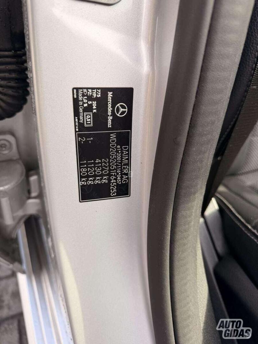 Mercedes-Benz c-220 2018 in Vilnius, with an engine capacity of 2.00 L and mileage of 159 thousand km for 16350 €, photo 21 on AUTOMOTO.COM.LV