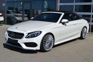 White Mercedes-Benz c-220 2017 in Vilnius, with an engine capacity of 2.14 L and mileage of 125 thousand km for 25000 €, photo 3 on AUTOMOTO.COM.LV