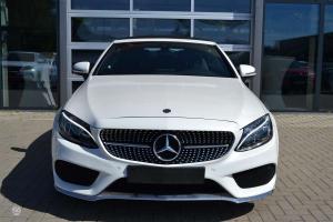 White Mercedes-Benz c-220 2017 in Vilnius, with an engine capacity of 2.14 L and mileage of 125 thousand km for 25000 €, photo 4 on AUTOMOTO.COM.LV