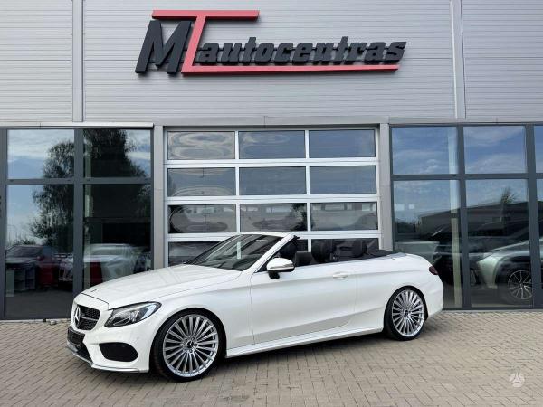 Balts Mercedes-Benz c-220 2017 Viļņa, ar dzinēja tilpumu 2.14 L un nobraukumu 125 tūkst. km par 26000 €, foto 1 vietnē AUTOMOTO.COM.LV