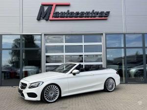 Balts Mercedes-Benz c-220 2017 Viļņa, ar dzinēja tilpumu 2.14 L un nobraukumu 125 tūkst. km par 26000 €, foto  vietnē AUTOMOTO.COM.LV