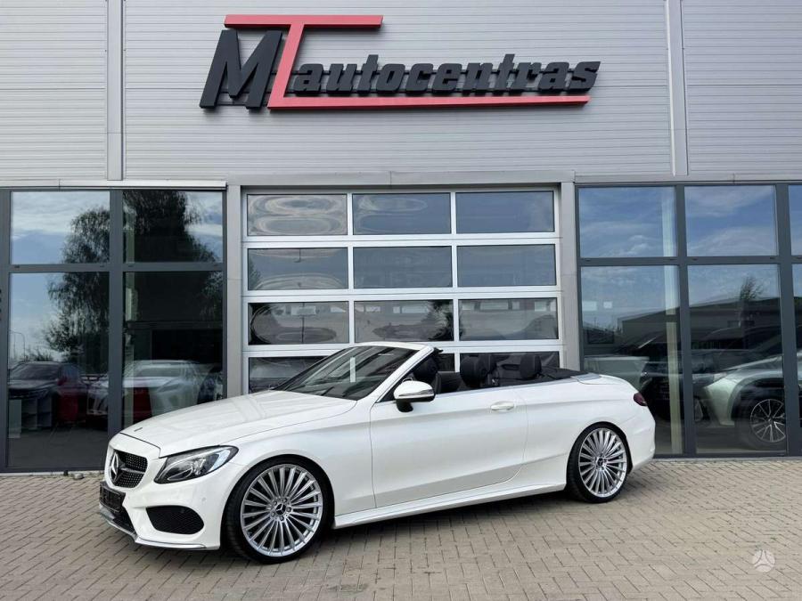 Balts Mercedes-Benz c-220 2017 Viļņa, ar dzinēja tilpumu 2.14 L un nobraukumu 125 tūkst. km par 26000 €, foto 1 vietnē AUTOMOTO.COM.LV