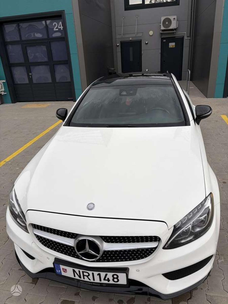 Balts Mercedes-Benz c-220 2016 Viļņa, ar dzinēja tilpumu 2.14 L un nobraukumu 195 tūkst. km par 17900 €, foto 5 vietnē AUTOMOTO.COM.LV