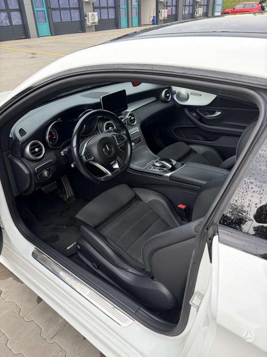 Balts Mercedes-Benz c-220 2016 Viļņa, ar dzinēja tilpumu 2.14 L un nobraukumu 195 tūkst. km par 17900 €, foto 13 vietnē AUTOMOTO.COM.LV