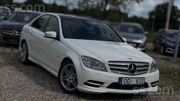 White Mercedes-Benz c-220 2011 in Jelgava, with an engine capacity of 2.20 L and mileage of 295 thousand km for 8790 €, photo 1 on AUTOMOTO.COM.LV