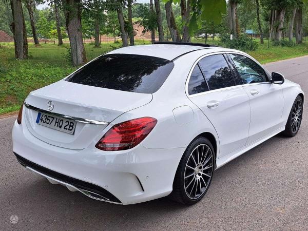 White Mercedes-Benz c-220 2014 in Taurage, with an engine capacity of 2.20 L and mileage of 217 thousand km for 14400 €, photo 5 on AUTOMOTO.COM.LV