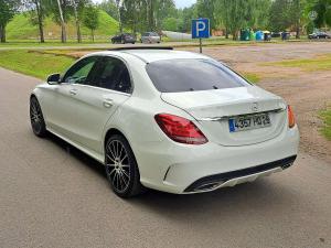 Белый Мерседес Ц 220 2014 в Таураге, объемом двигателя 2.20 л и пробегом 217 тыс. км за 14400 €, фото 8 на AUTOMOTO.COM.LV