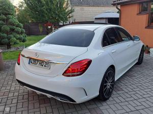 White Mercedes-Benz c-220 2014 in Taurage, with an engine capacity of 0.00 L and mileage of 217 thousand km for 14200 €, photo 8 on AUTOMOTO.COM.LV