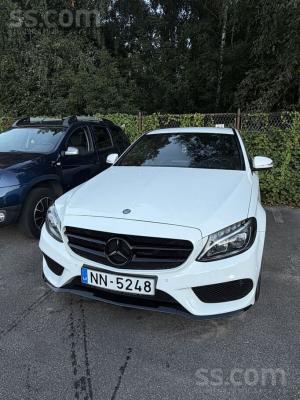 White Mercedes-Benz c-220 2015 in Riga, with an engine capacity of 2.20 L and mileage of 180 thousand km for 13200 €, photo  on AUTOMOTO.COM.LV