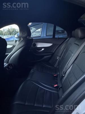 White Mercedes-Benz c-220 2015 in Riga, with an engine capacity of 2.20 L and mileage of 180 thousand km for 13200 €, photo 8 on AUTOMOTO.COM.LV