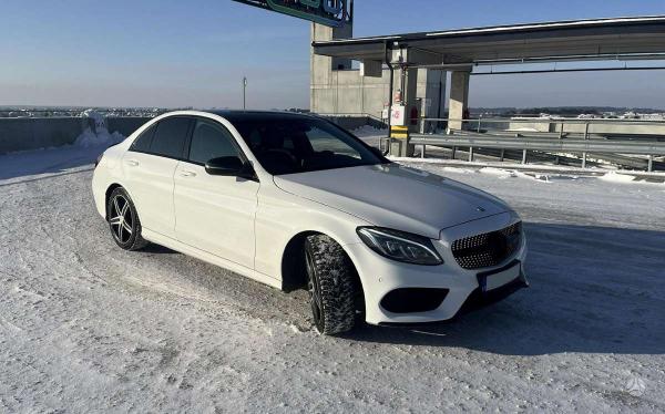 White Mercedes-Benz c-220 2016 in Vilnius, with an engine capacity of 2.14 L and mileage of 183 thousand km for 16900 €, photo 10 on AUTOMOTO.COM.LV