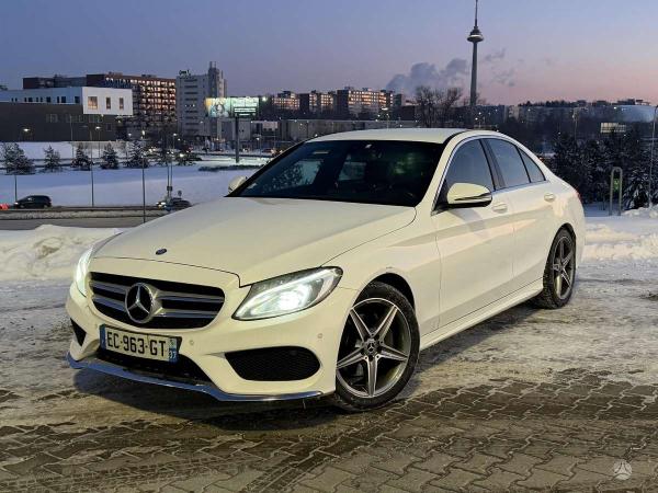 Balts Mercedes-Benz c-220 2016 Viļņa, ar dzinēja tilpumu 2.14 L un nobraukumu 171 tūkst. km par 15000 €, foto 5 vietnē AUTOMOTO.COM.LV